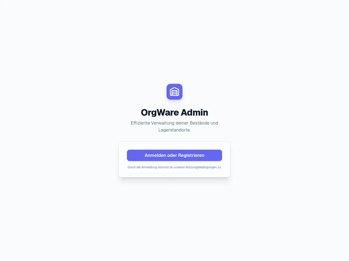 OrgWare Management Portal
