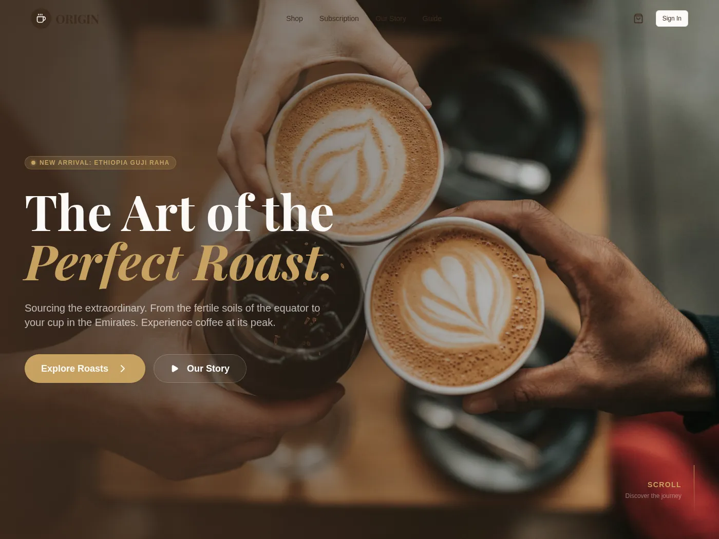 Origin Roastery Revamp