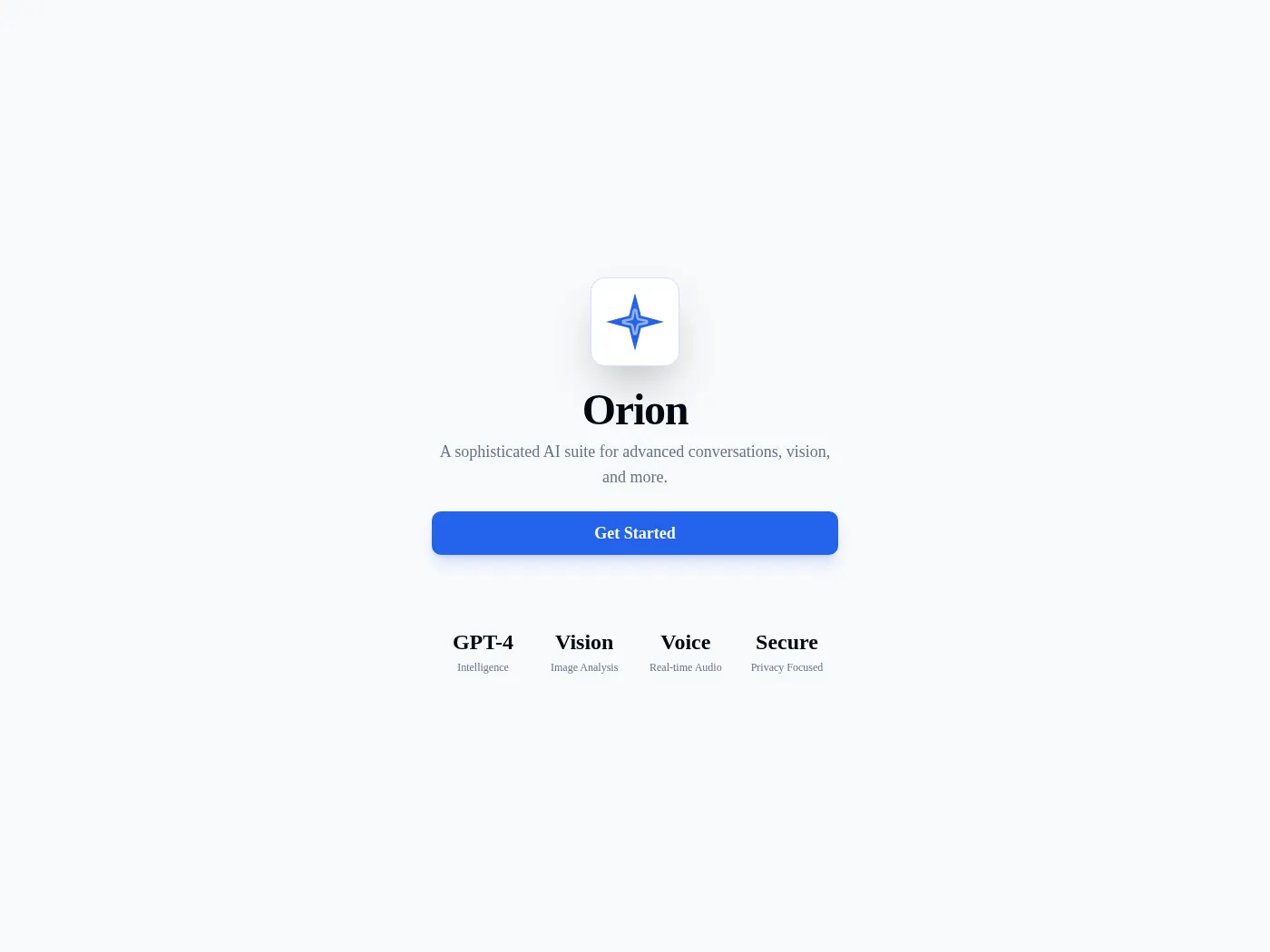 Orion AI Chat Suite