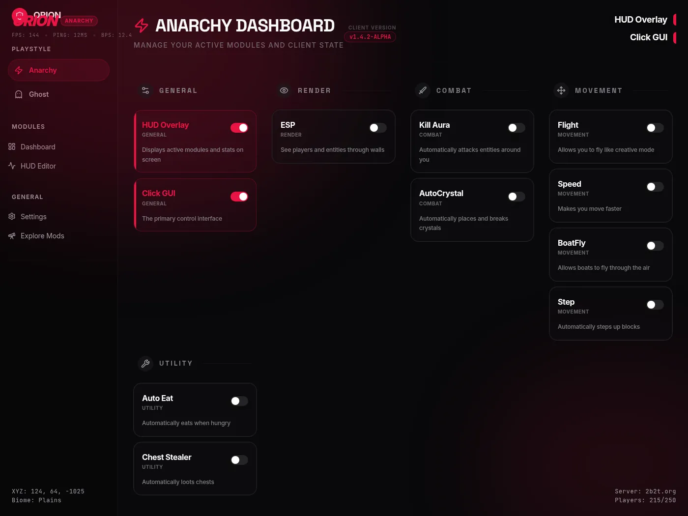 Orion Dual-Mode Client