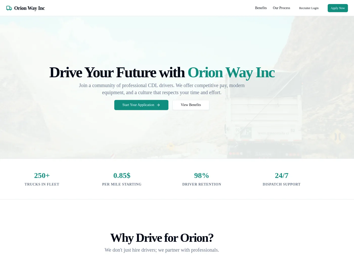 Orion Recruit Bot