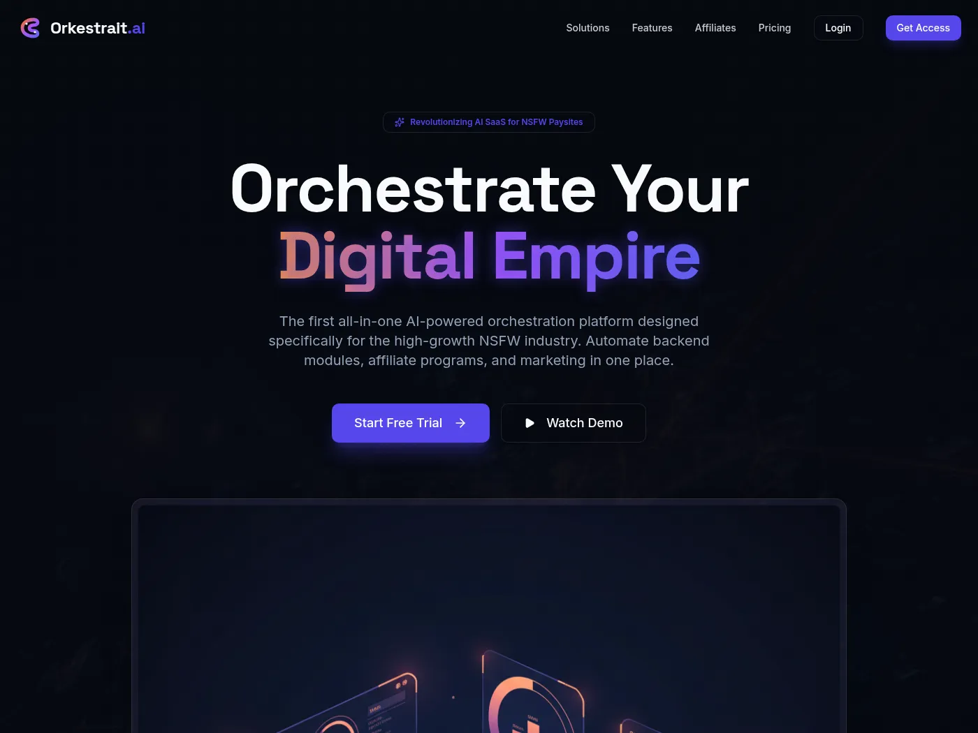 Orkestrait.ai Web Revamp