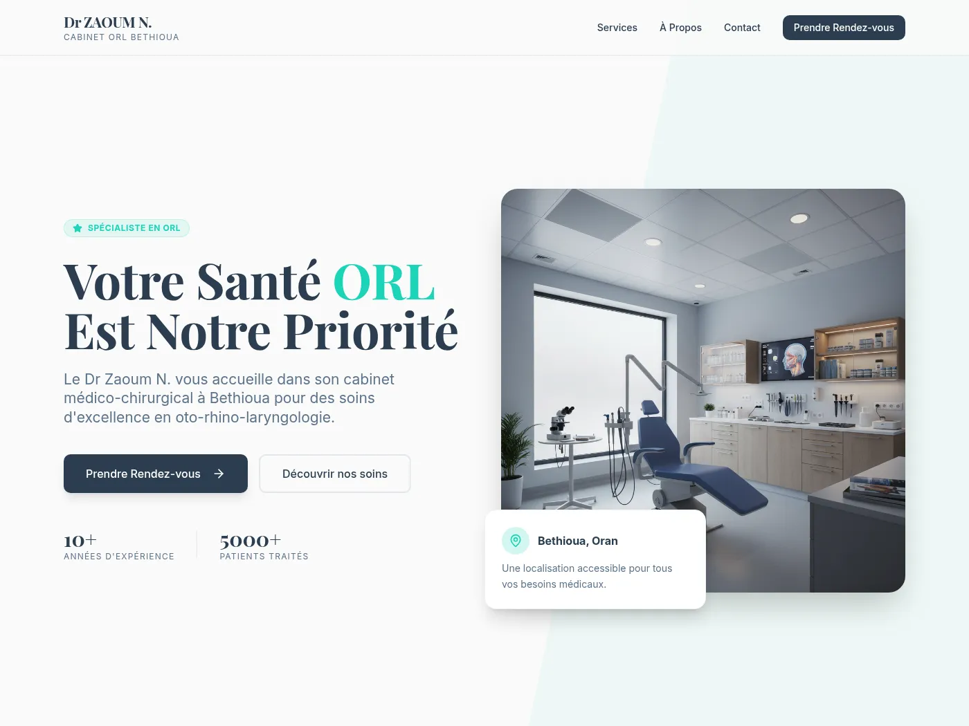 ORL Clinic Website