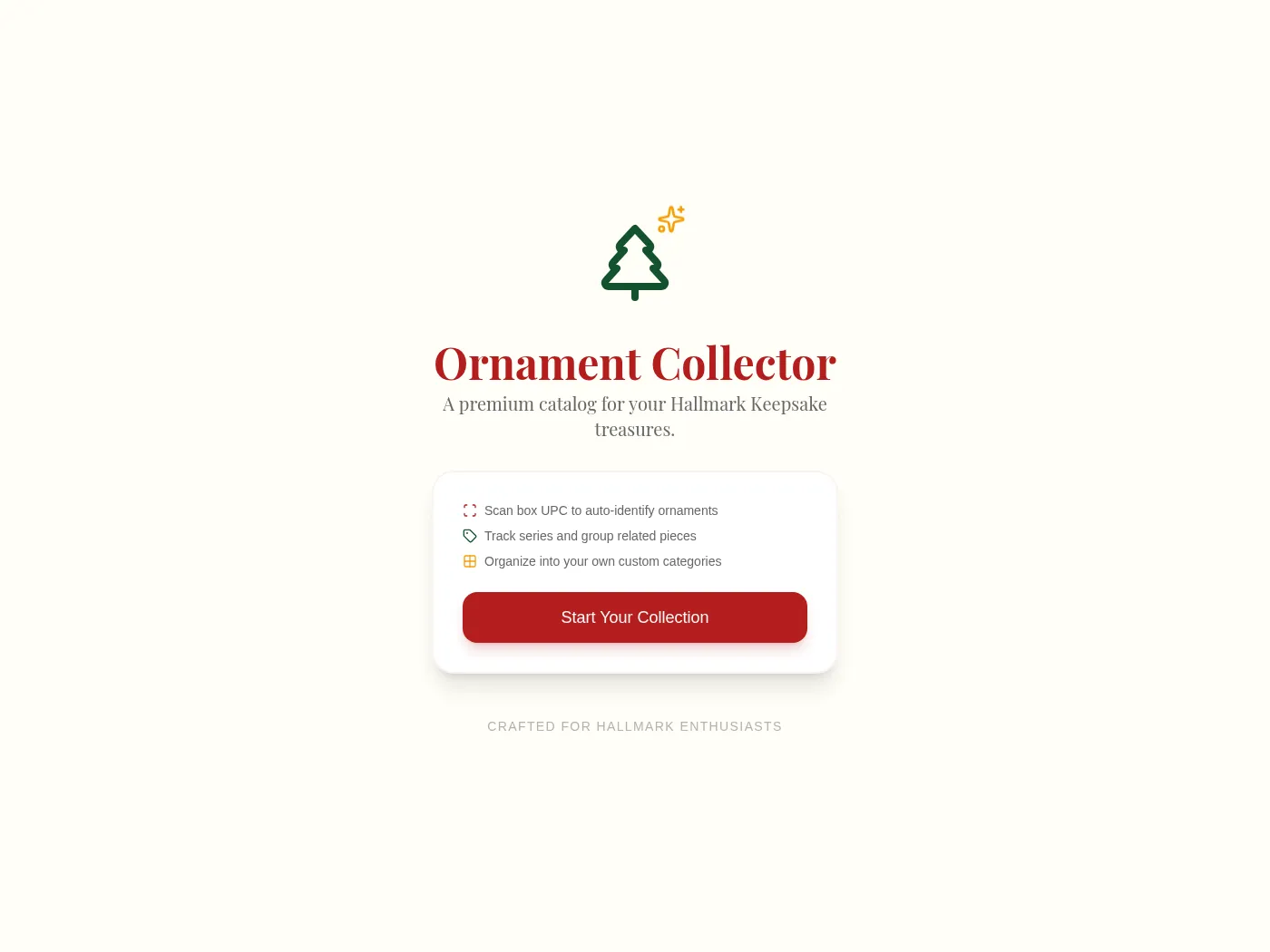 Ornament Cataloger
