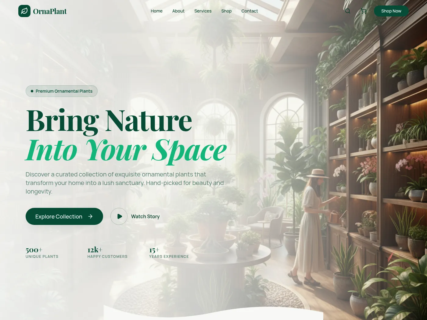OrnaPlant Shop Web