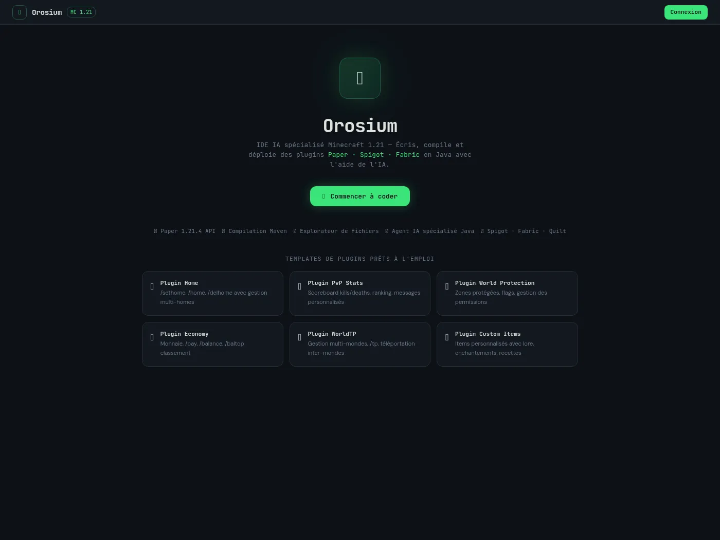 Orosium Mod Platform