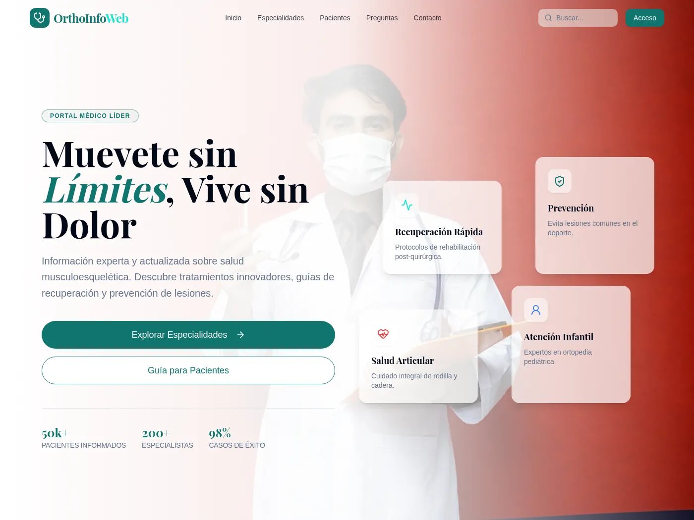 OrthoInfo Web