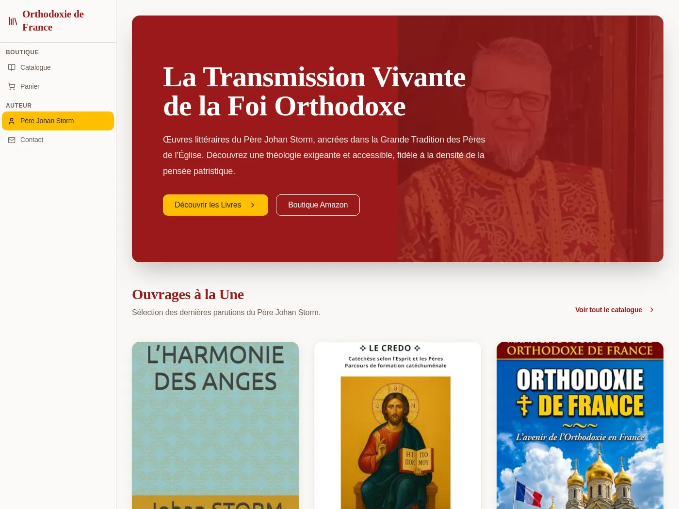 Orthodoxe Livres Boutique