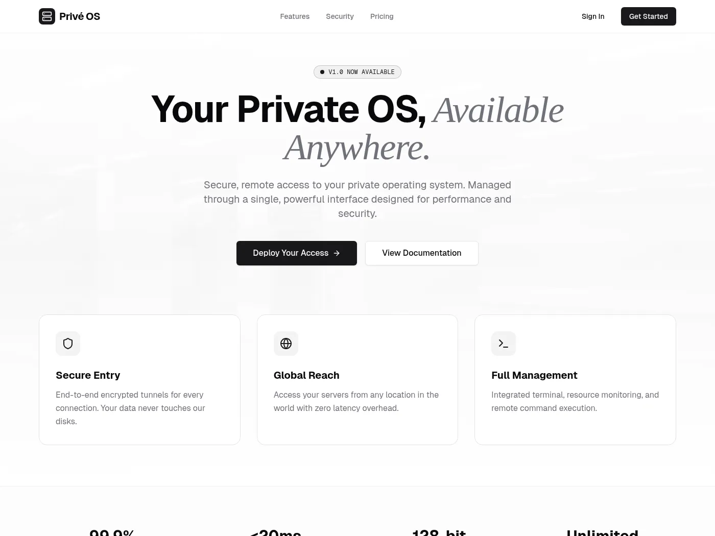 Privé OS Access