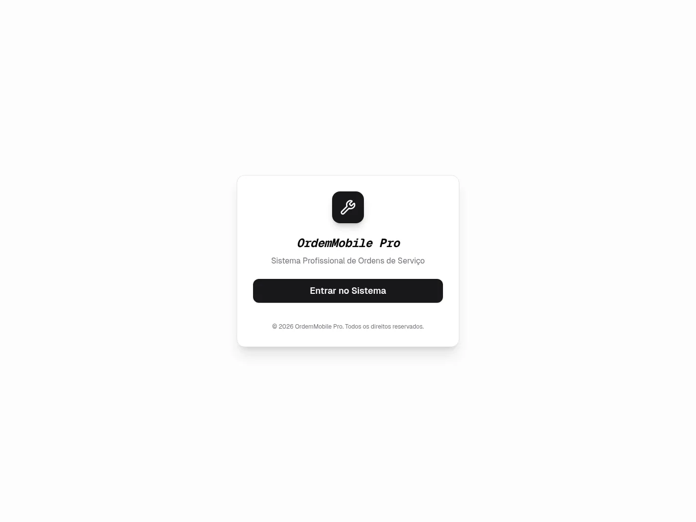 OrdemMobile Pro