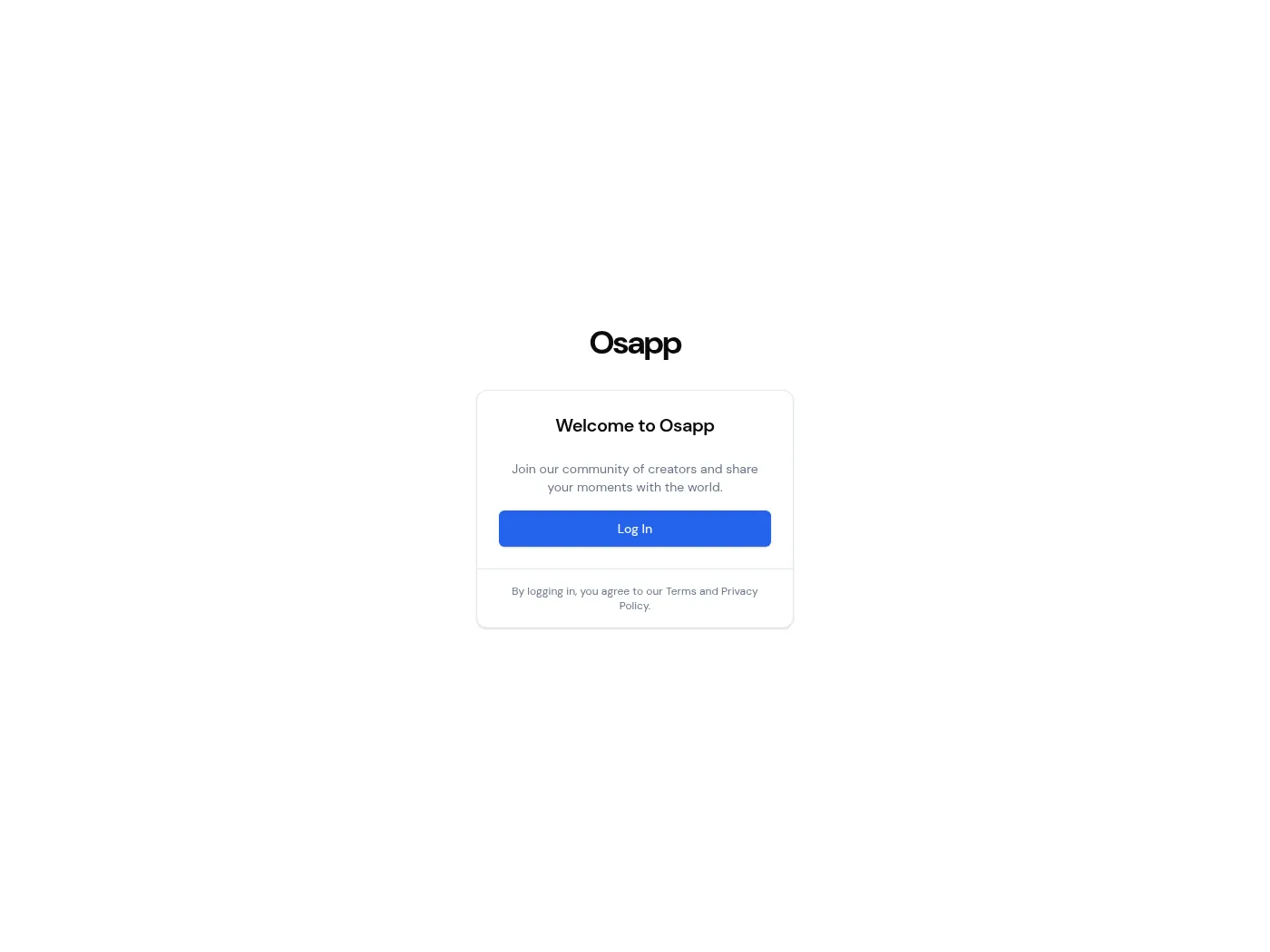 Osapp Social Media