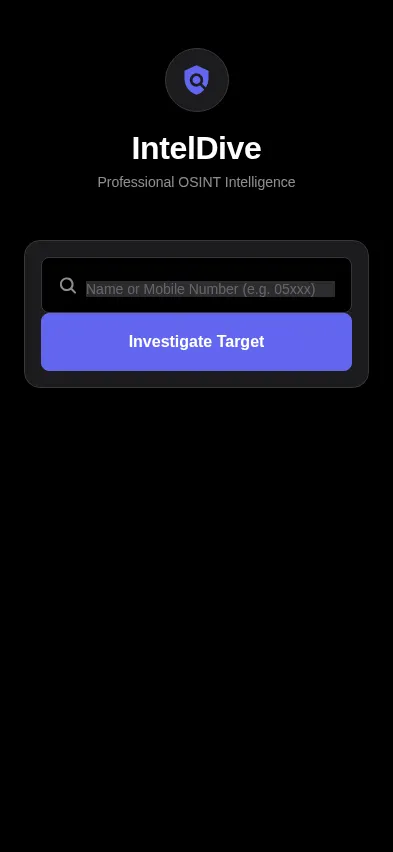 IntelDive Investigator