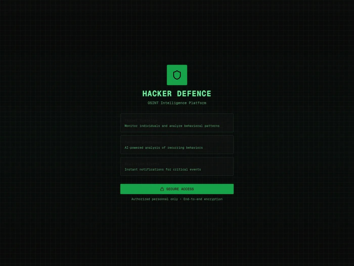 Hacker Defence Insights