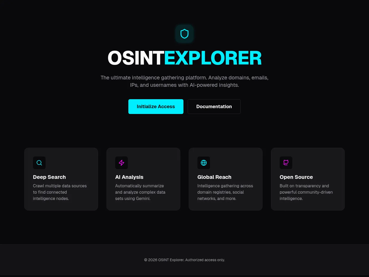 OSINT Explorer
