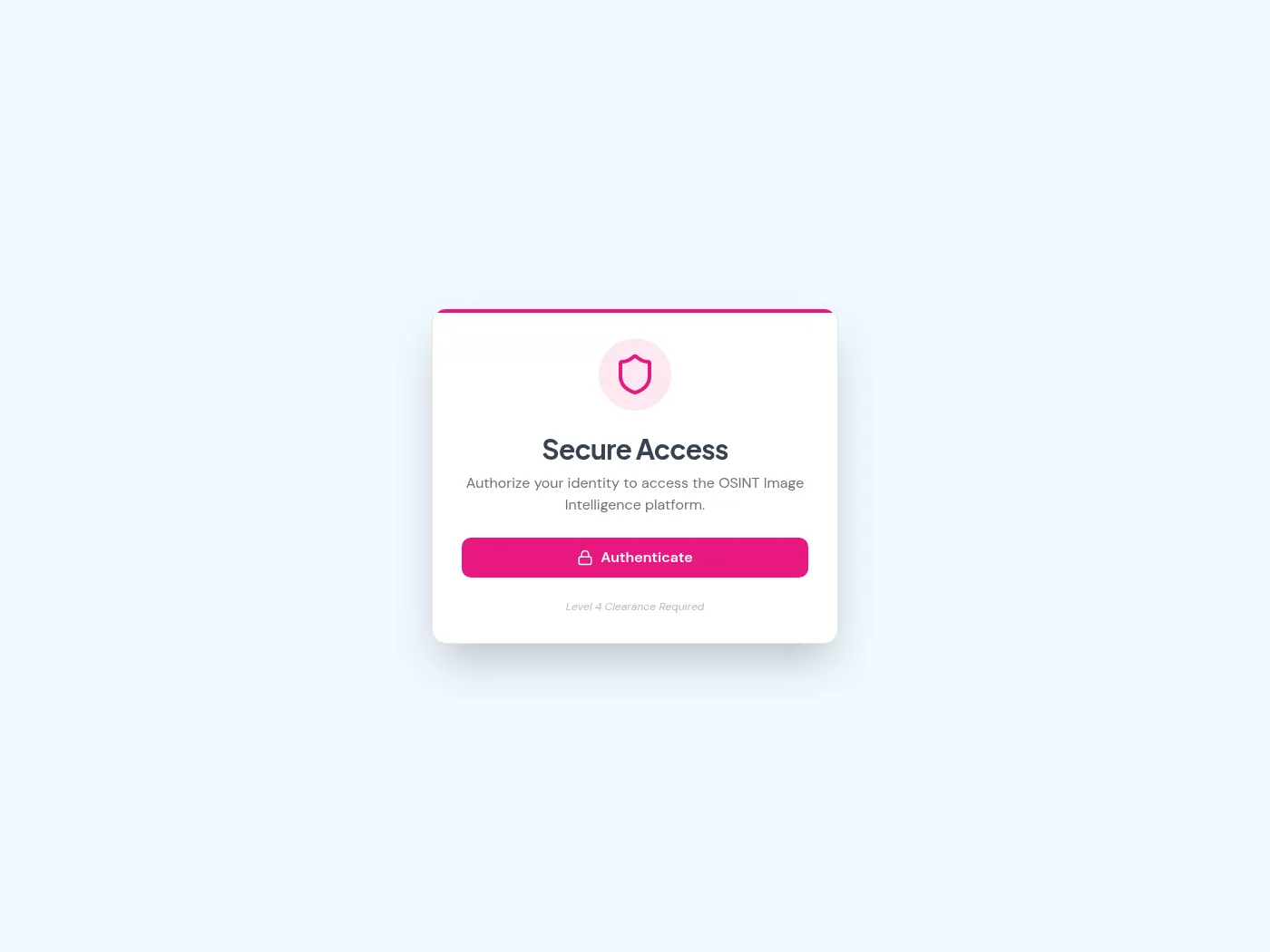 Modern OSINT Image Finder