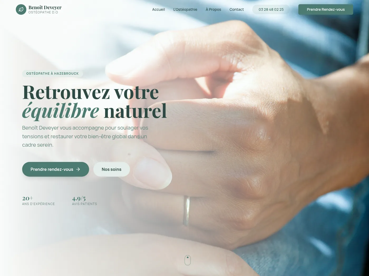 Hazebrouck Osteopath Site