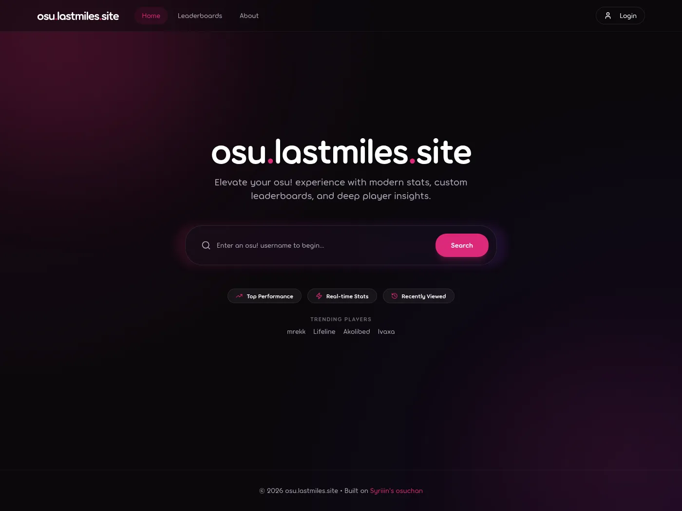 Osuchan UI Refresh