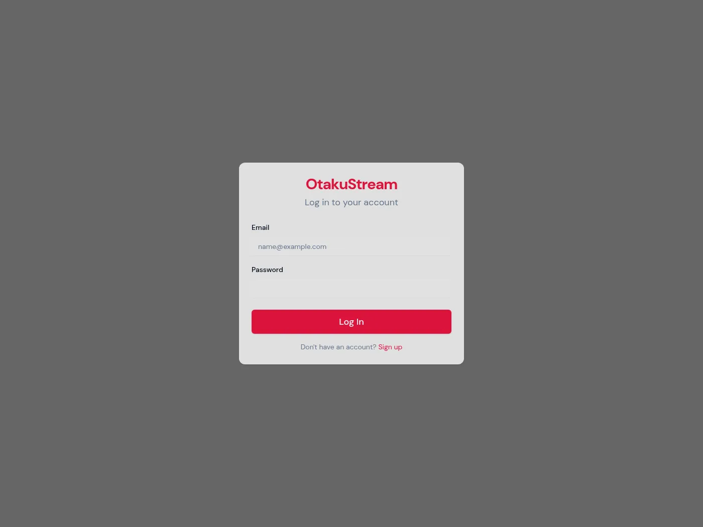 OtakuStream Platform