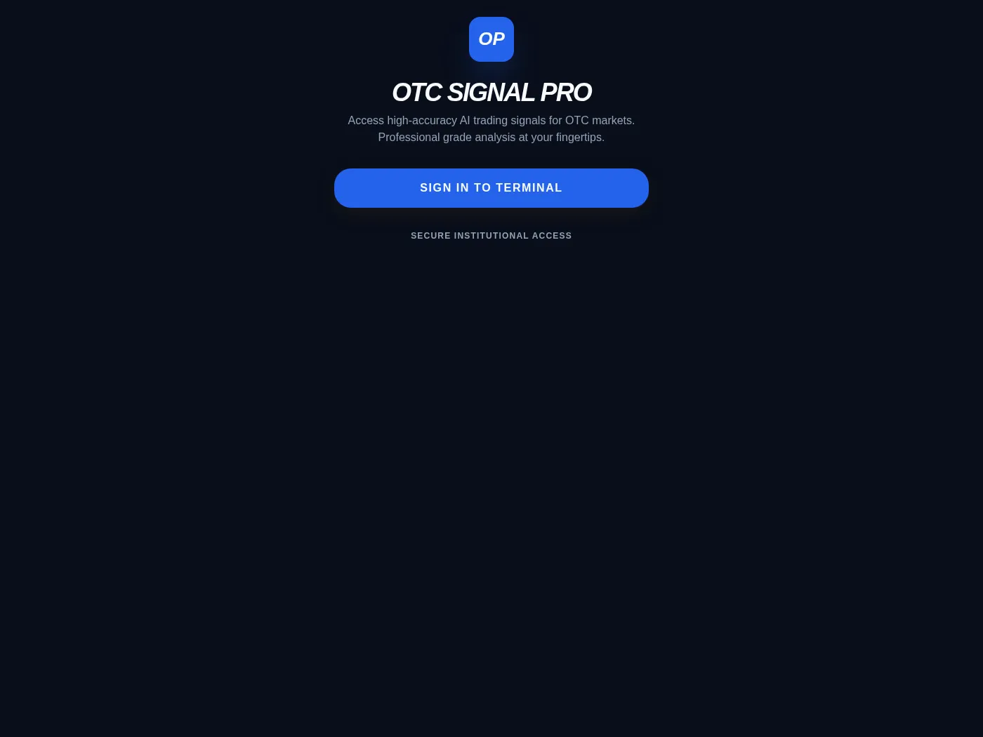 OTC Signal Pro