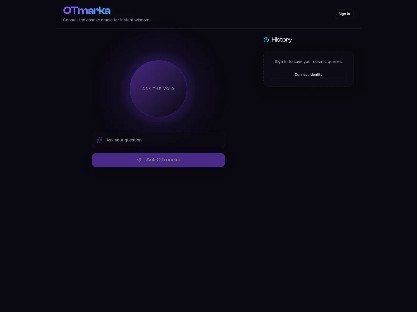 OTmarka Decision Game