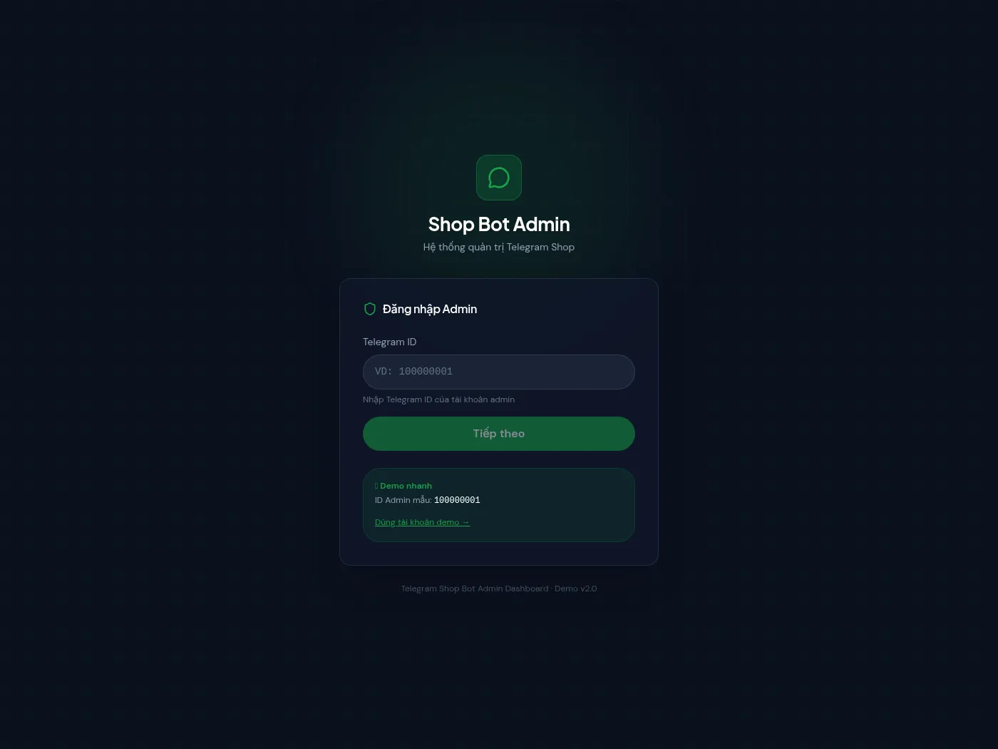 OTP Demo Database