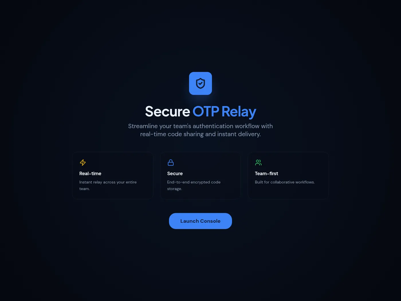 OTP Relay Bot