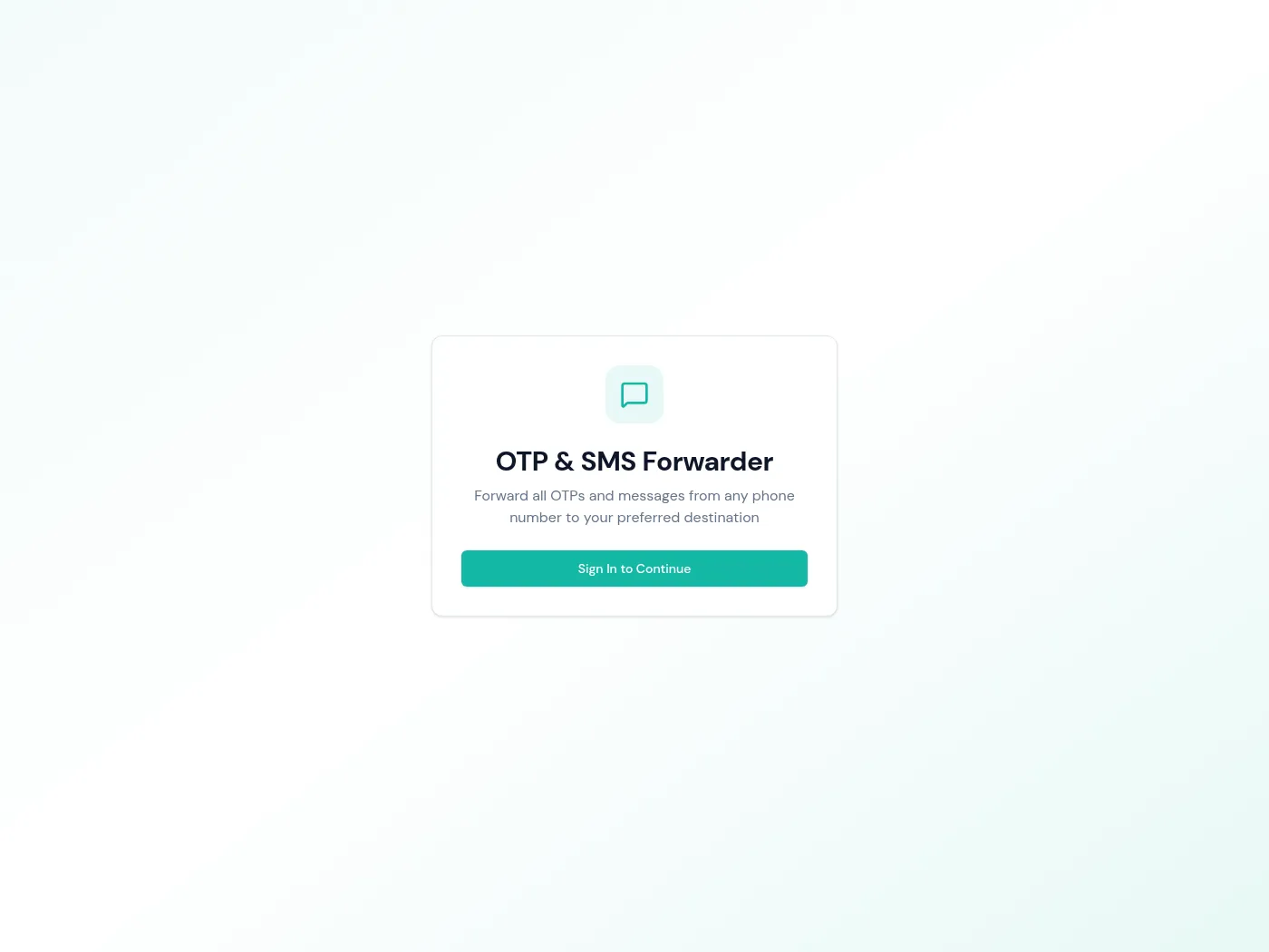 OTP & SMS Forwarder