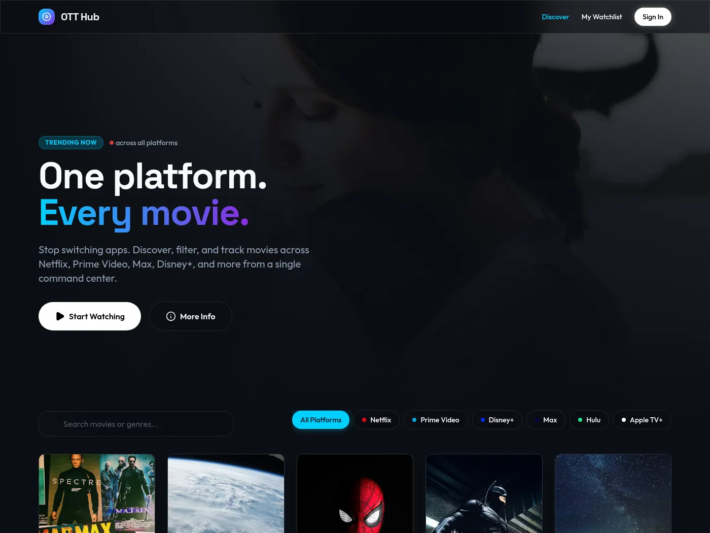 OTT Movies Hub