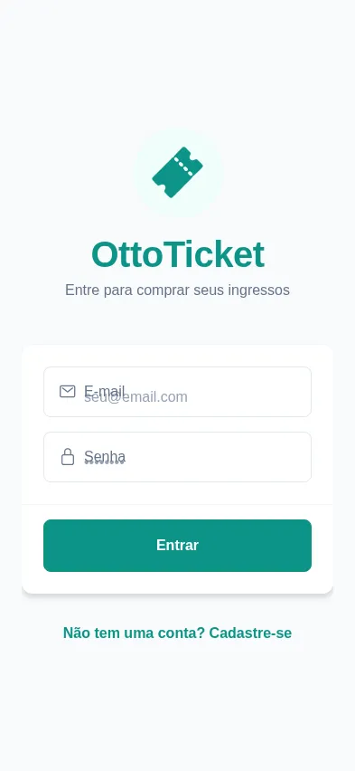 OttoTicket Event App