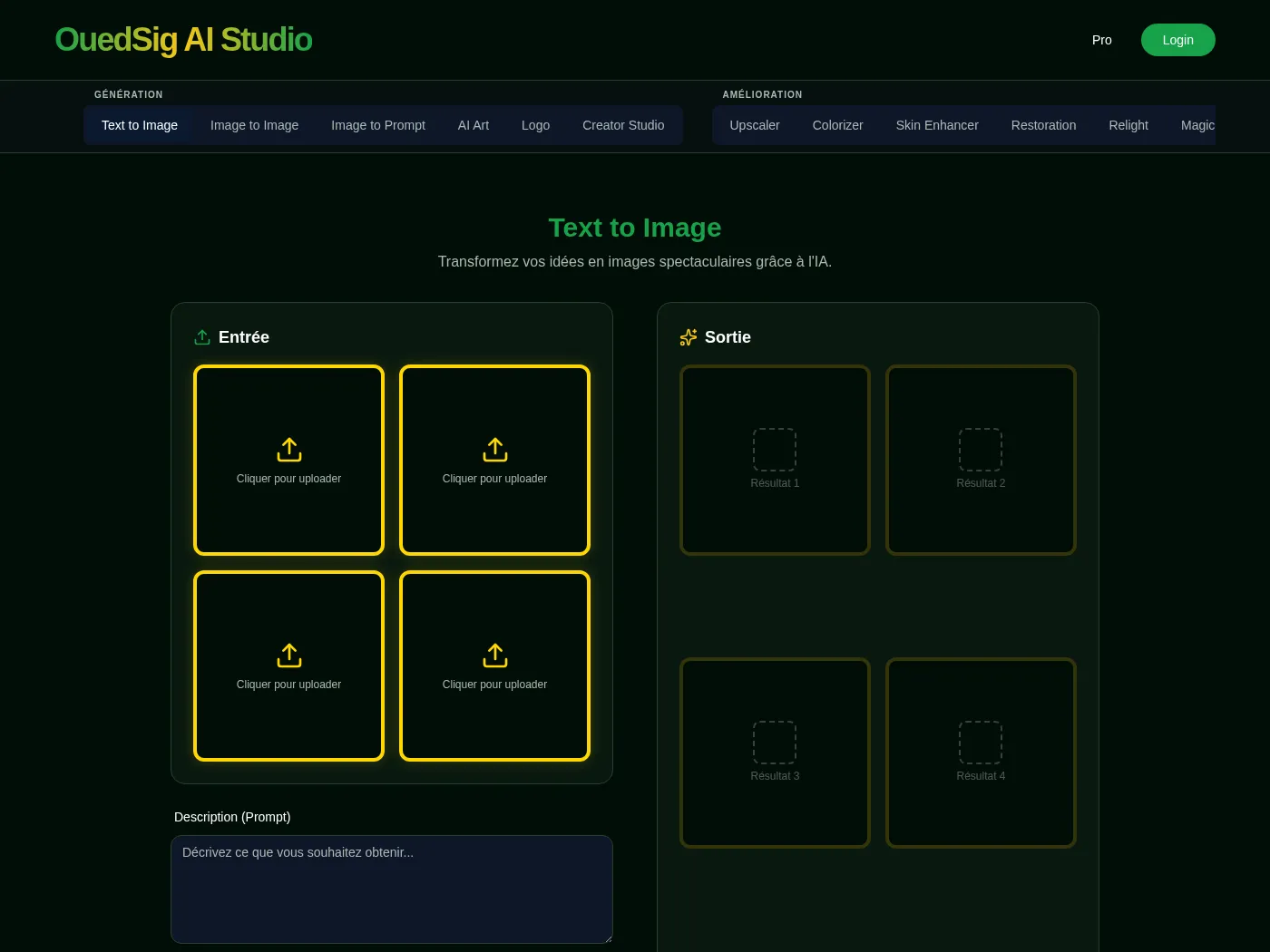 OuedSig AI Studio