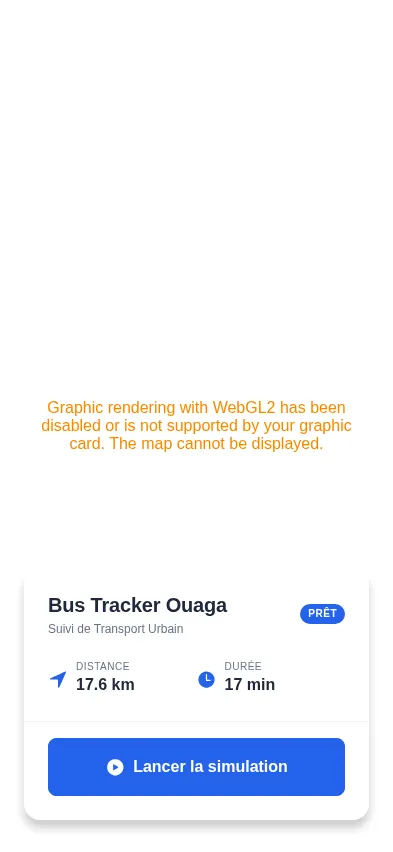 Ouga Urban Bus Tracker