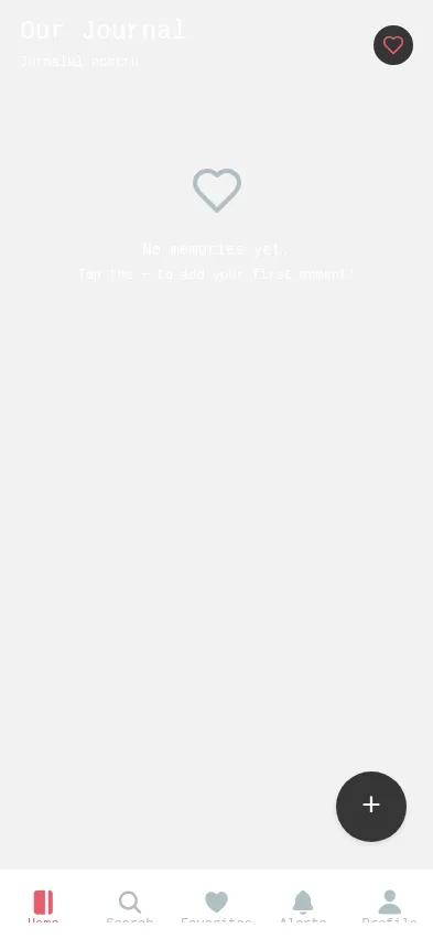 Our Journal Couples App