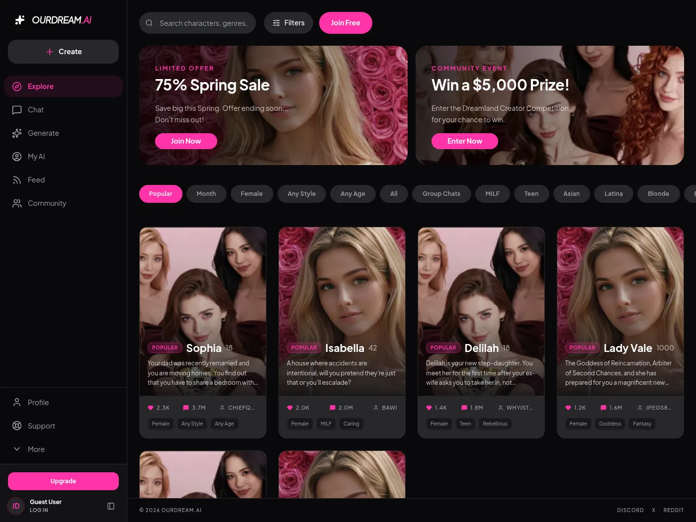 OurDream AI Image Portal