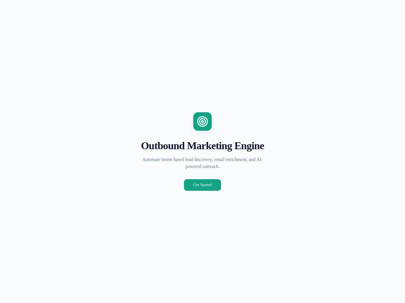 Outbound Marketing Engine