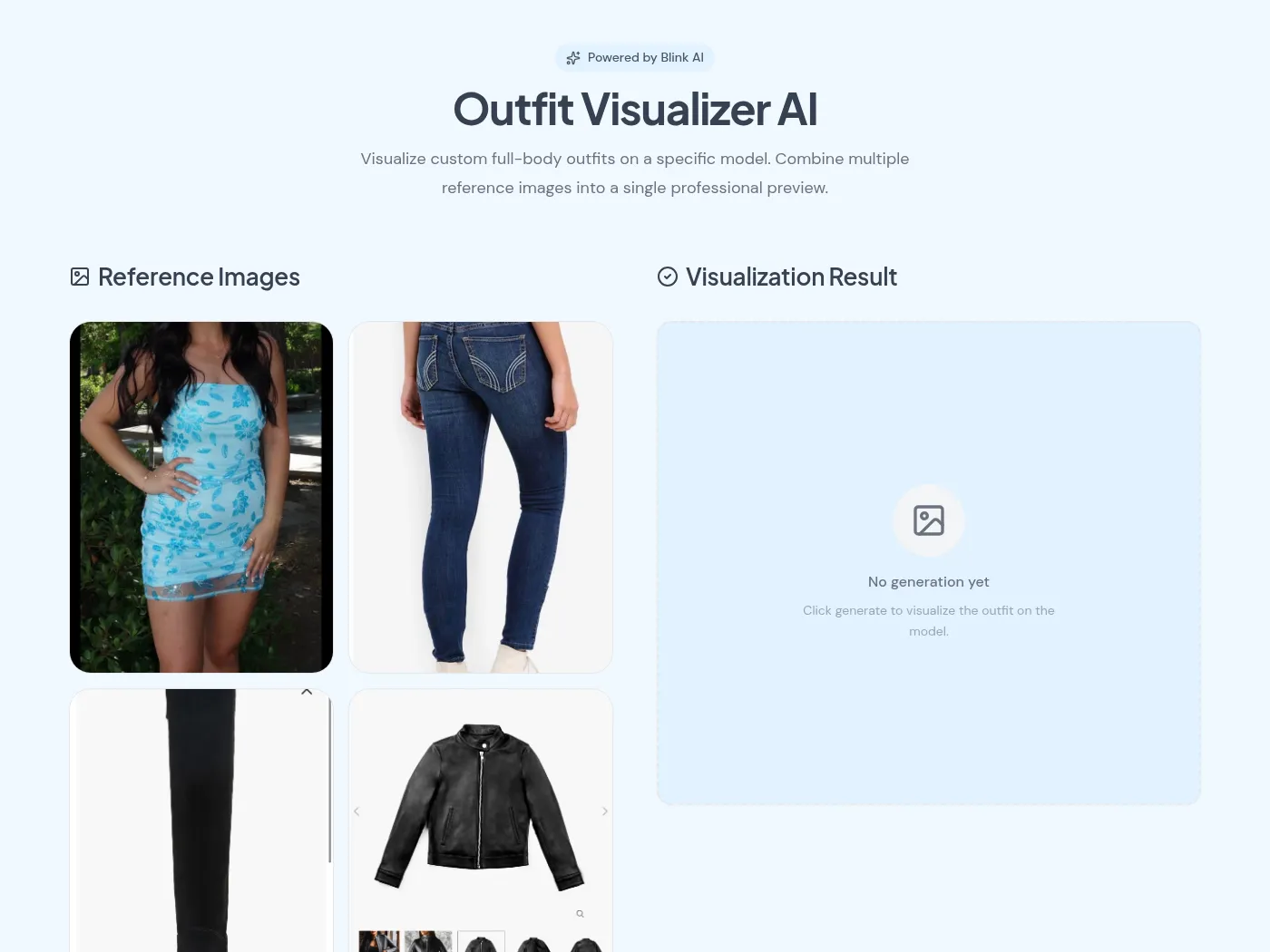 Outfit Visualizer AI