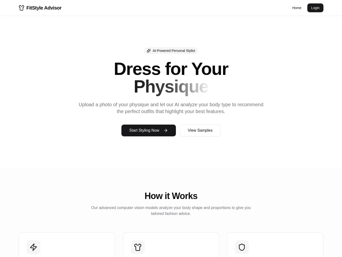 FitStyle Advisor