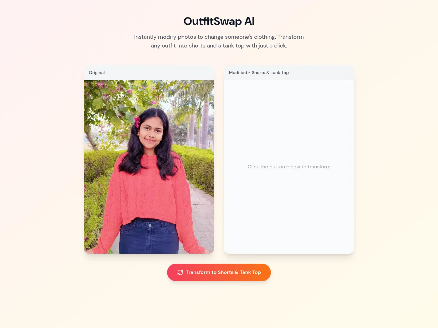 OutfitSwap AI