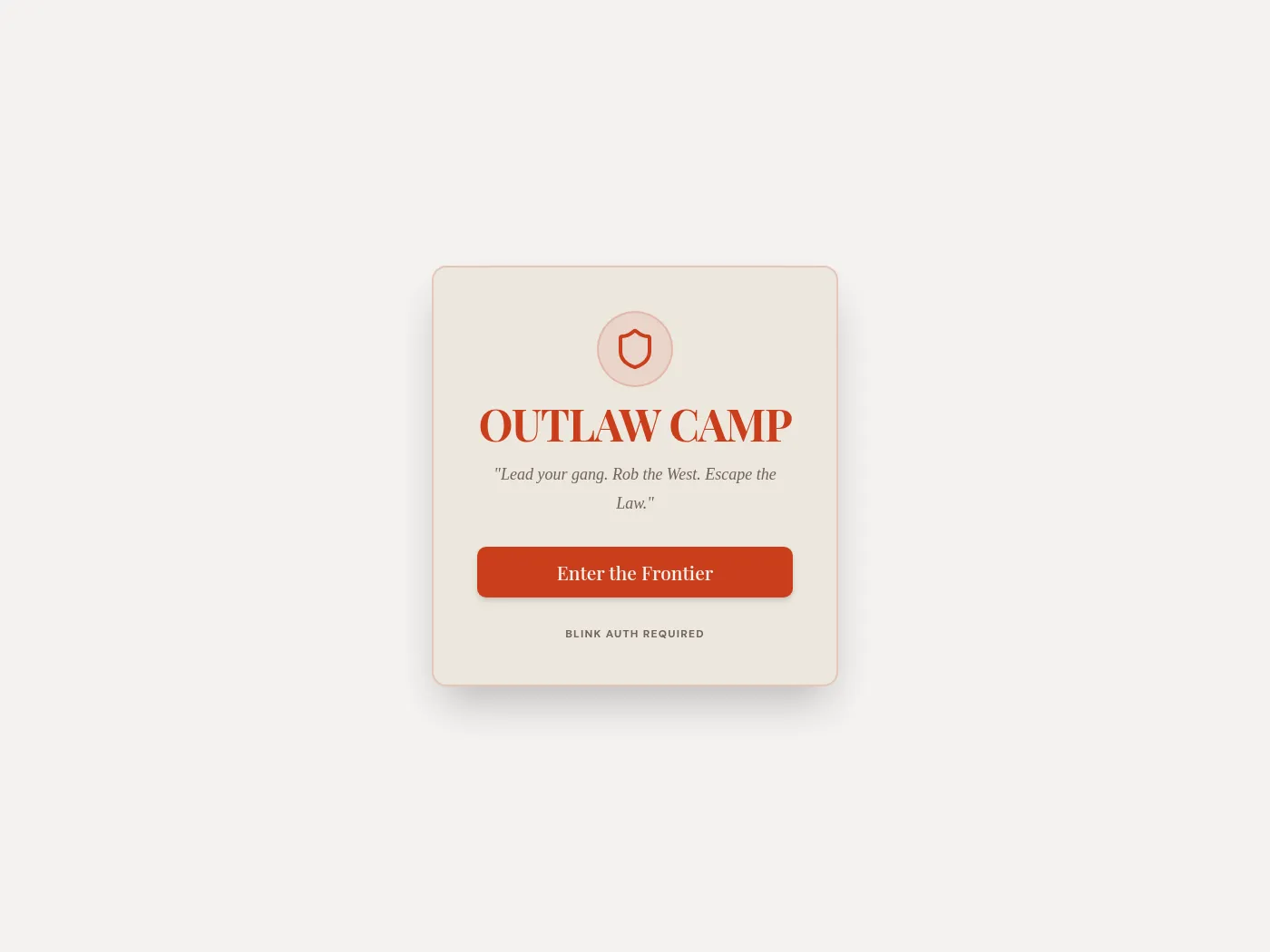Outlaw Camp Strategy