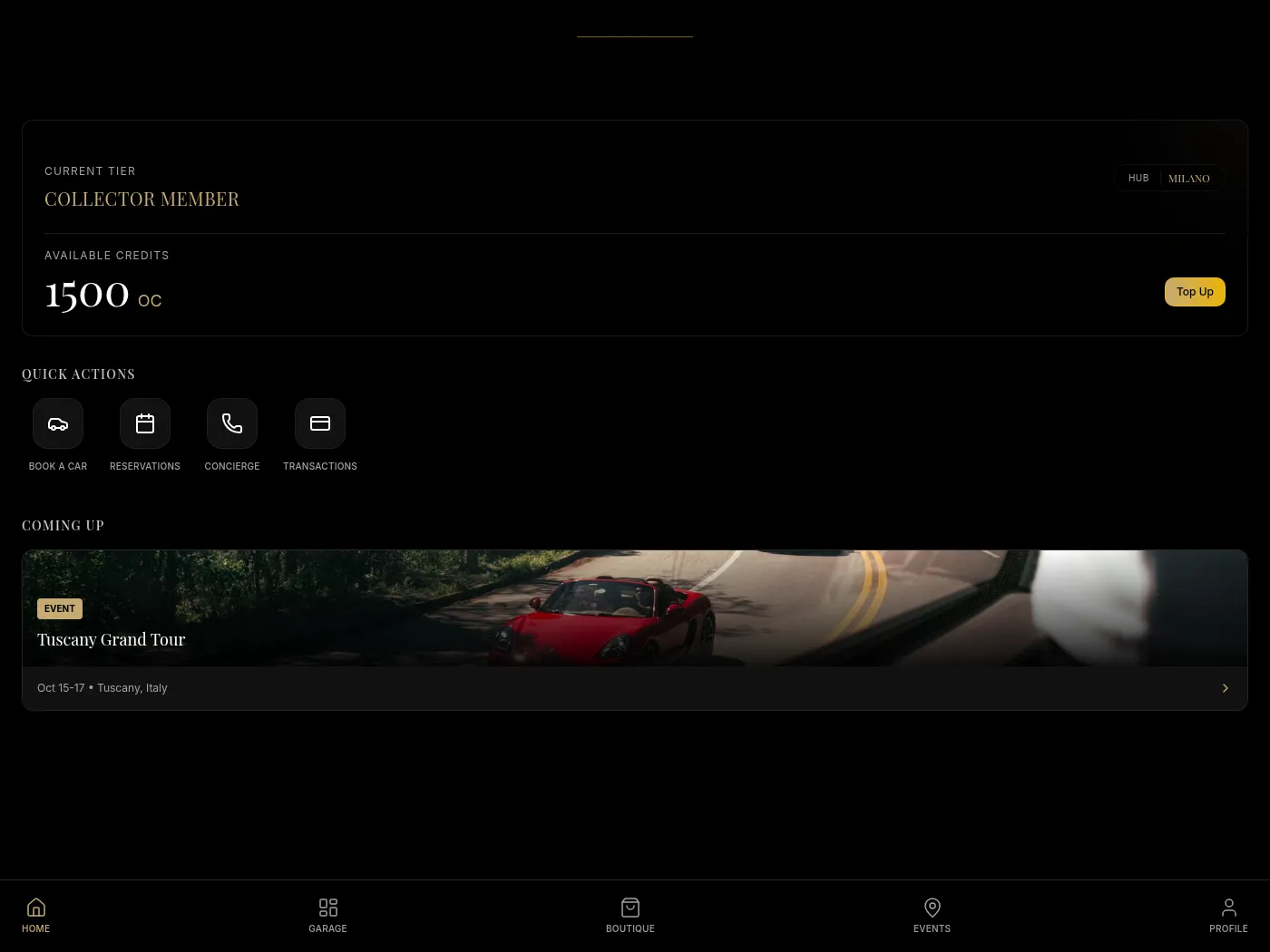 Outlierman Club Elite App