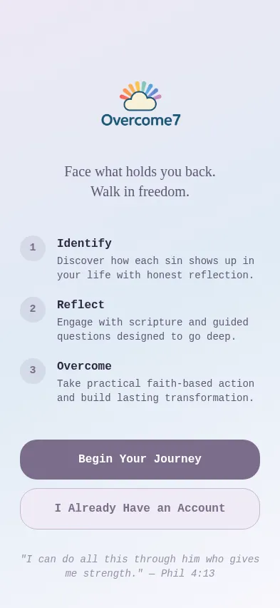 Overcome7 Spiritual Journeys