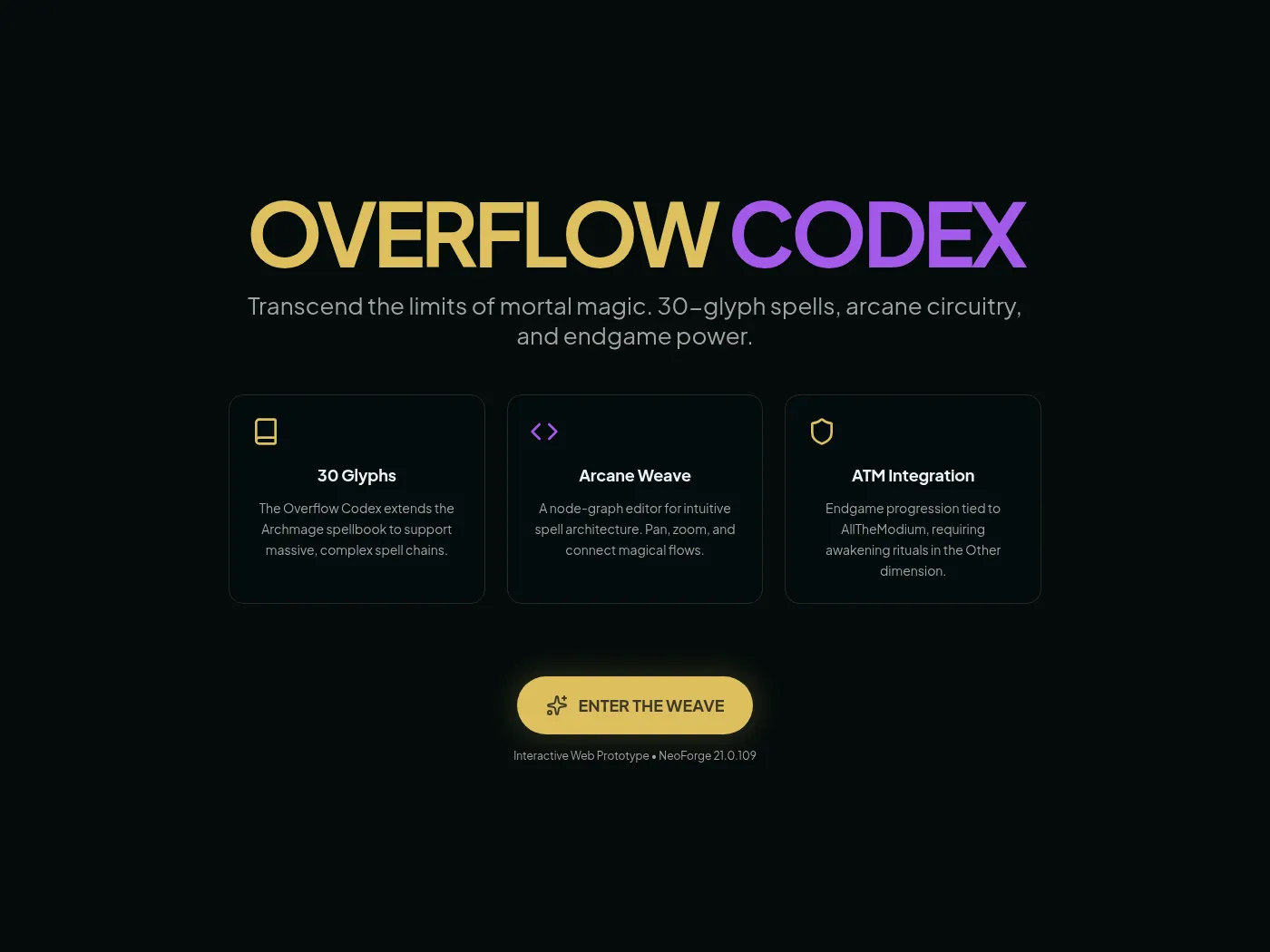 Overflow Codex: Ars Nouveau+