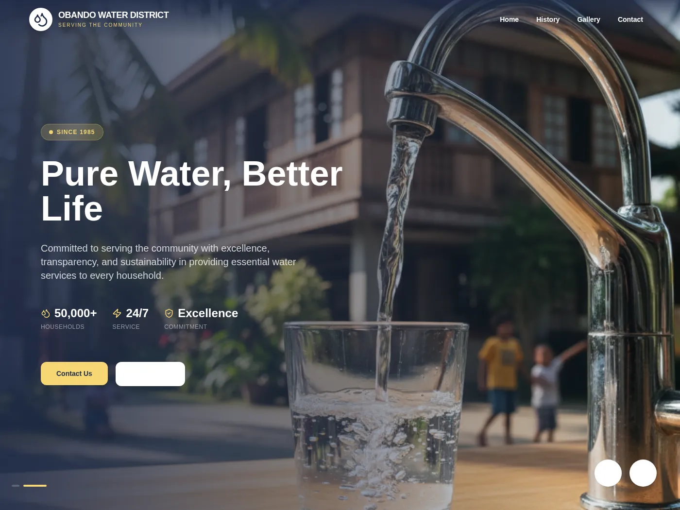 Obando Water District Portal