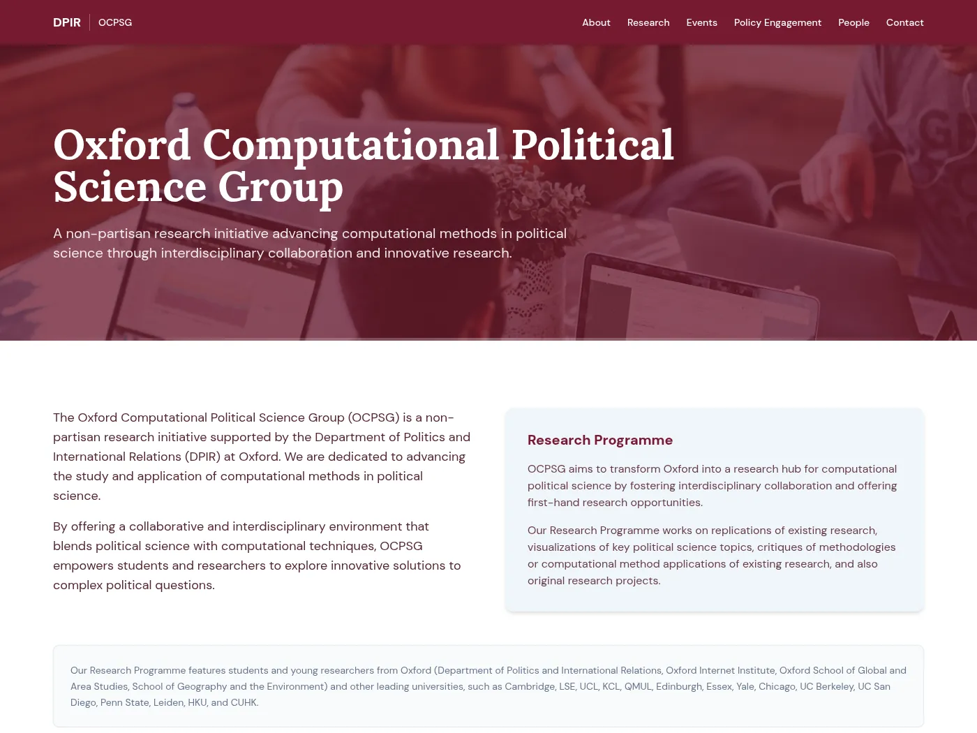 OxPolSci Hub
