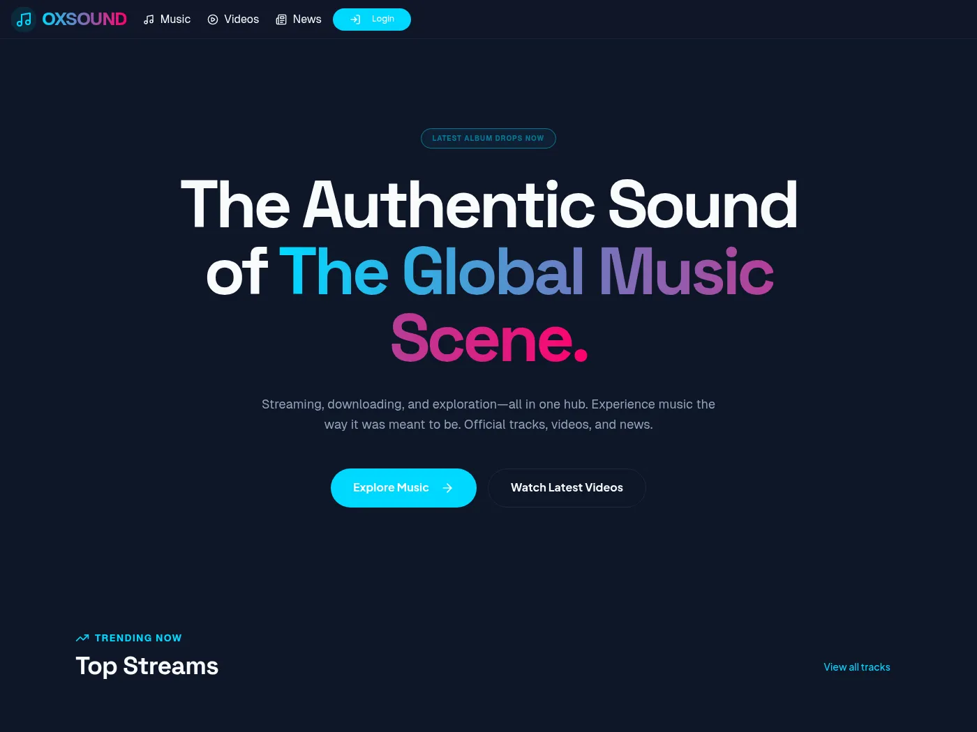 OXSOUND Music Hub