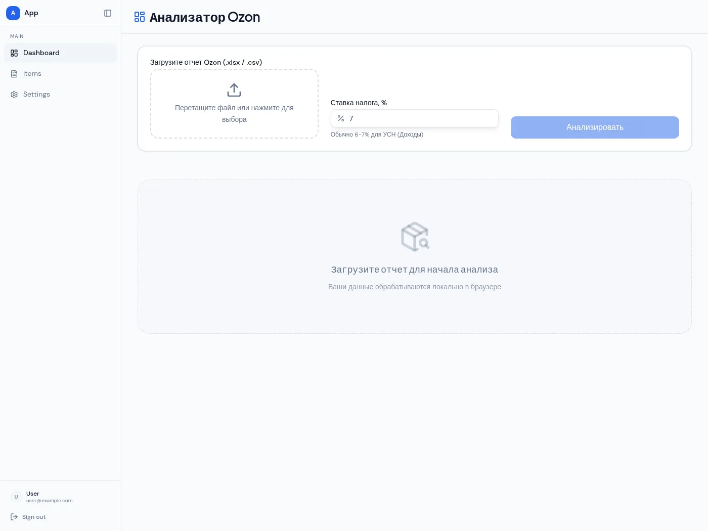Ozon Analyzer Pro