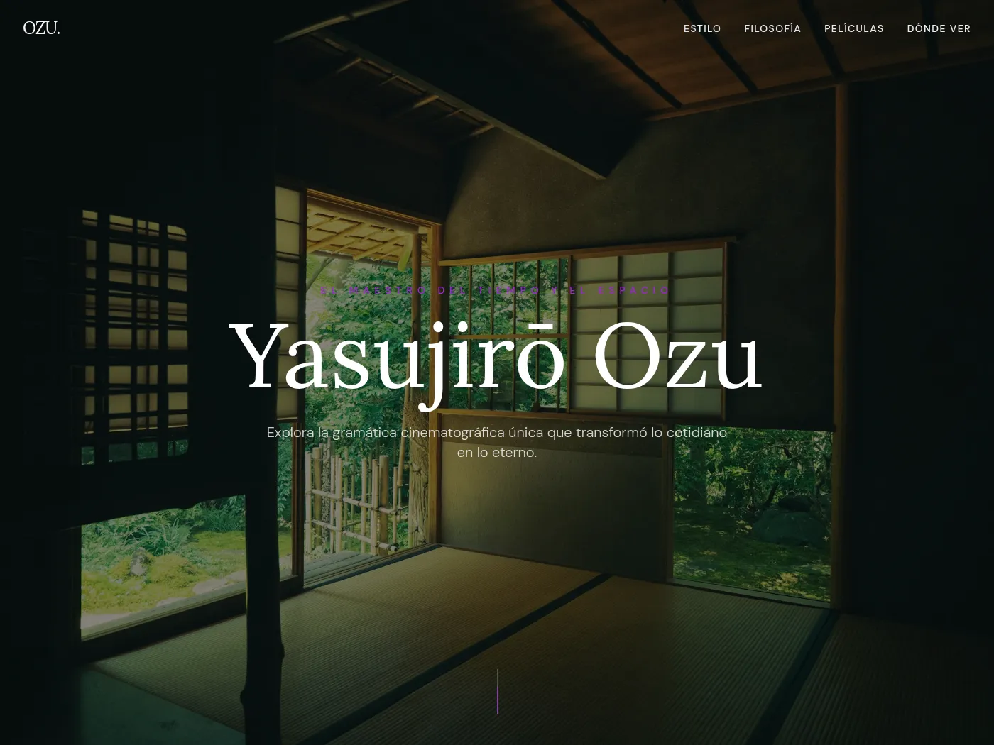 Ozu Film Infographic