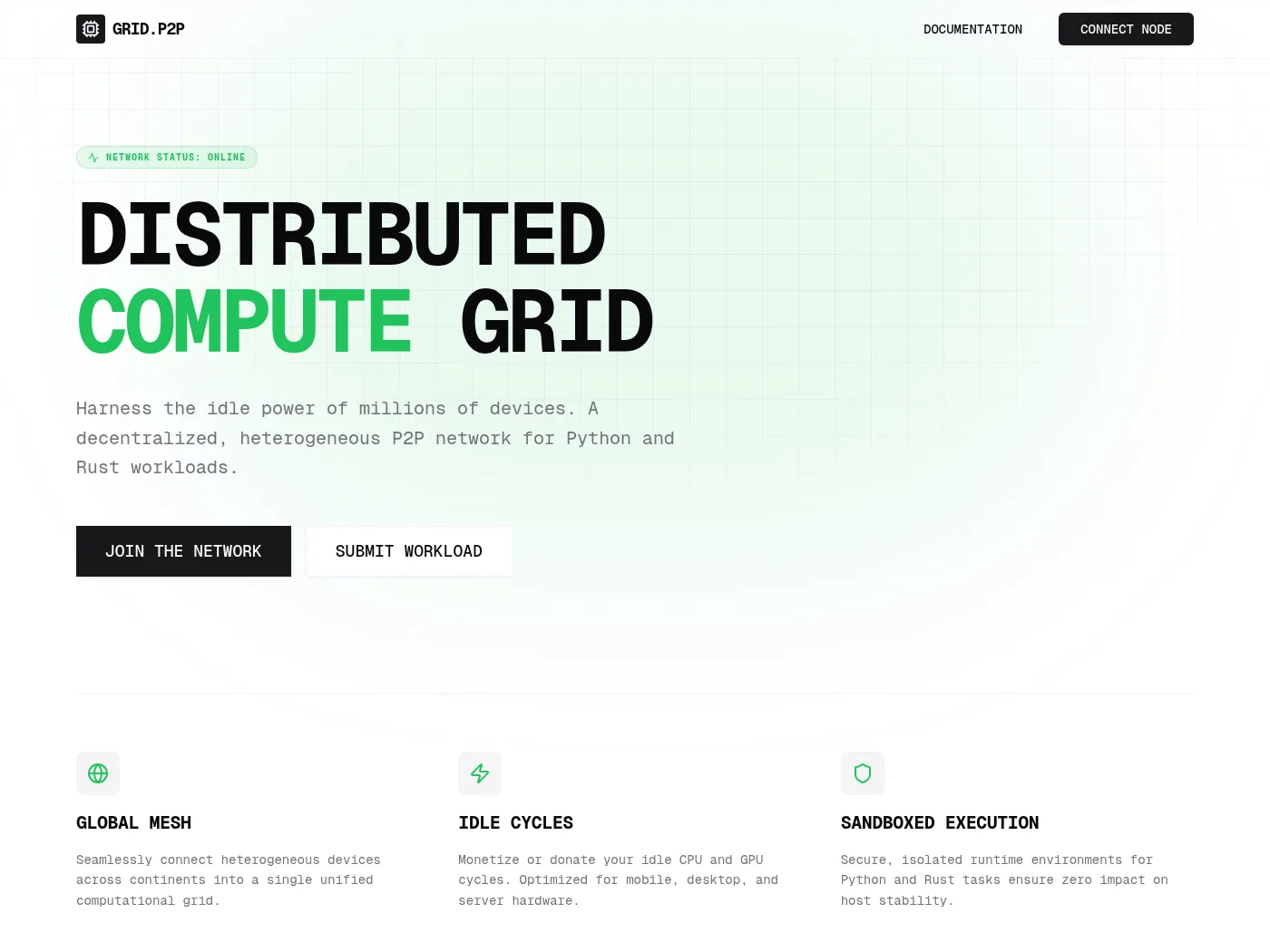 Distributed Compute Grid