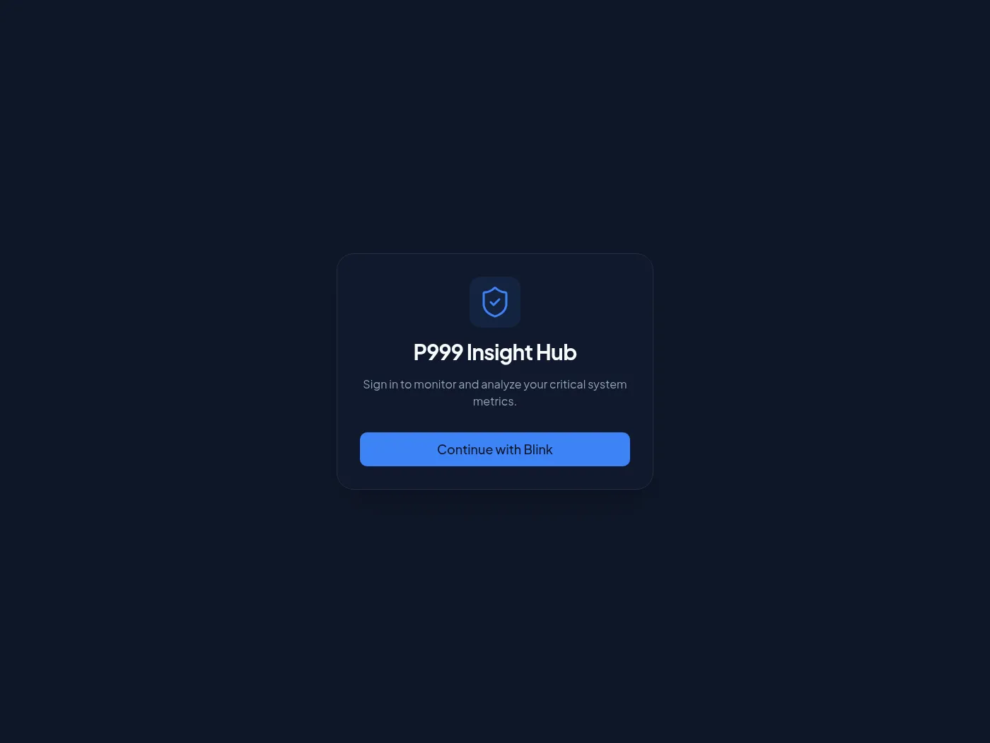 P999 Insight Hub