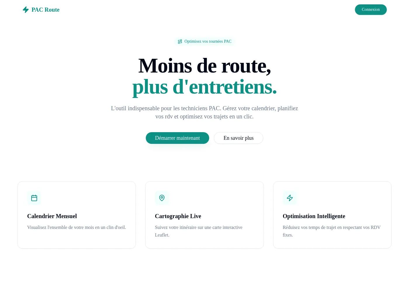 PAC Route Optimizer