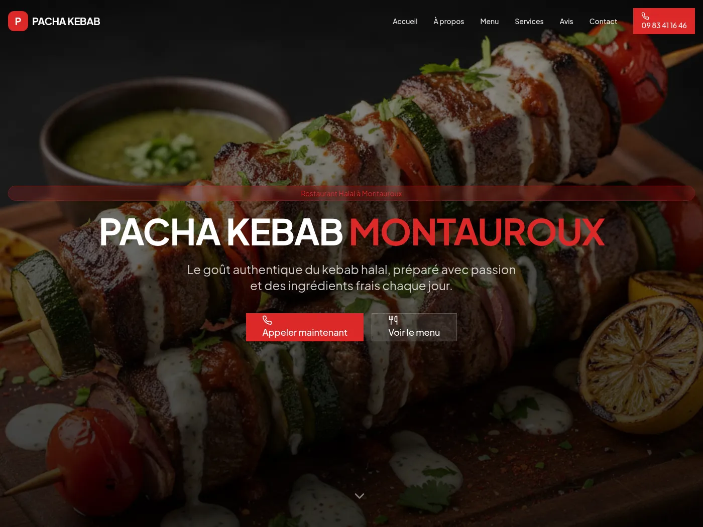 Pacha Kebab Site Pro